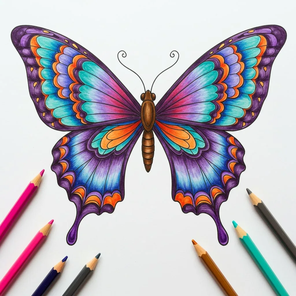 32 Stunning Butterfly Coloring Pages Free Printable Pdf For Adults