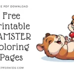 20 Free Hamster Coloring Pages: Cute & Easy Designs For Kids