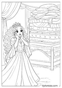 32 Black Princess Coloring Pages (Free PDF Printables)