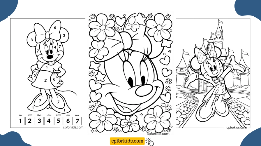 Minnie Mouse Coloring Pages — 50 Free Printable PDFs